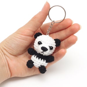 Panda Keychain - Etsy