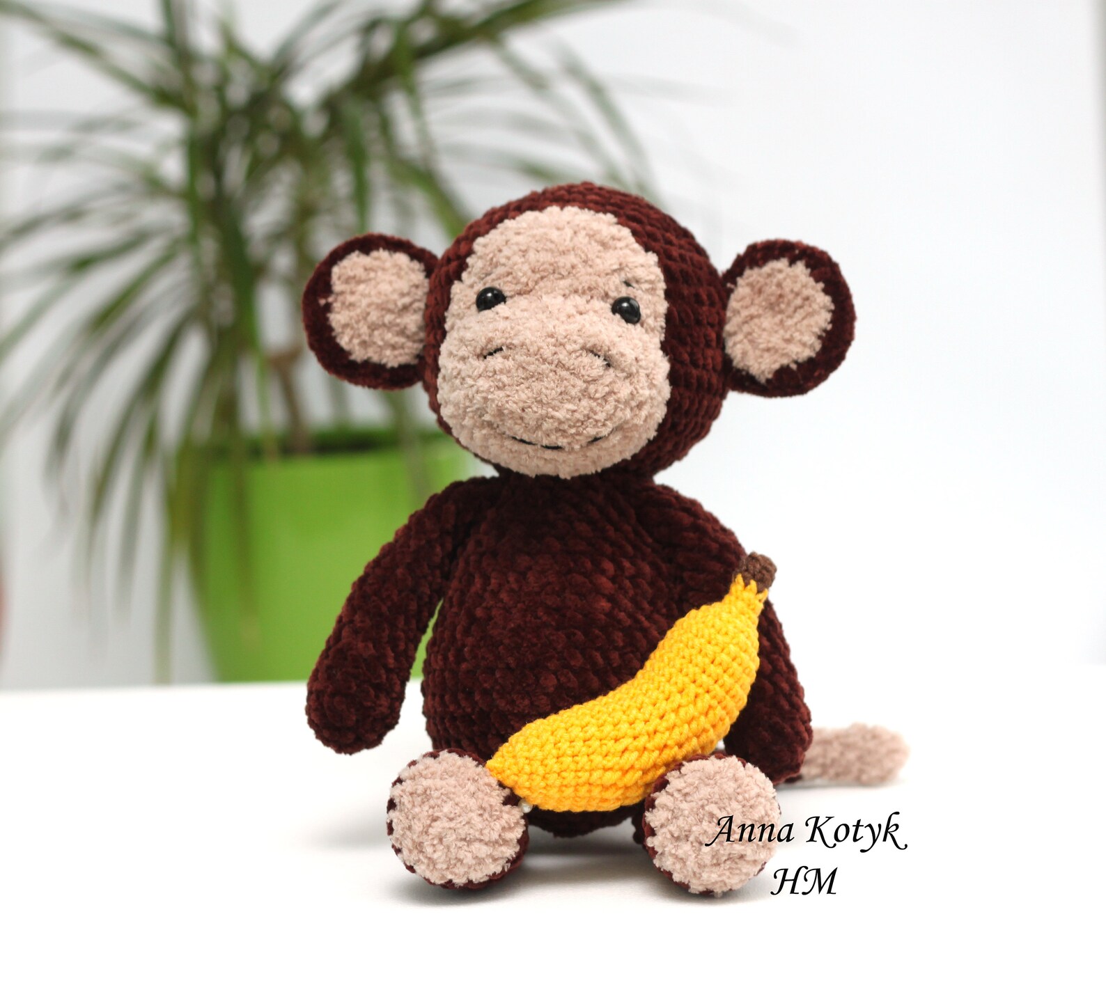Crochet Monkey Toy - Etsy