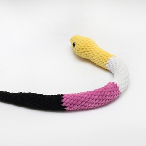Nonbinary Snake Plush LGBTQ+ Snake Plushie Pride Flag Mini - Etsy