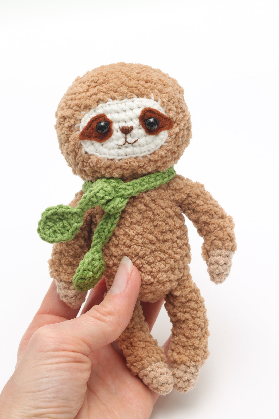 Crochet Sloth Toy - Etsy