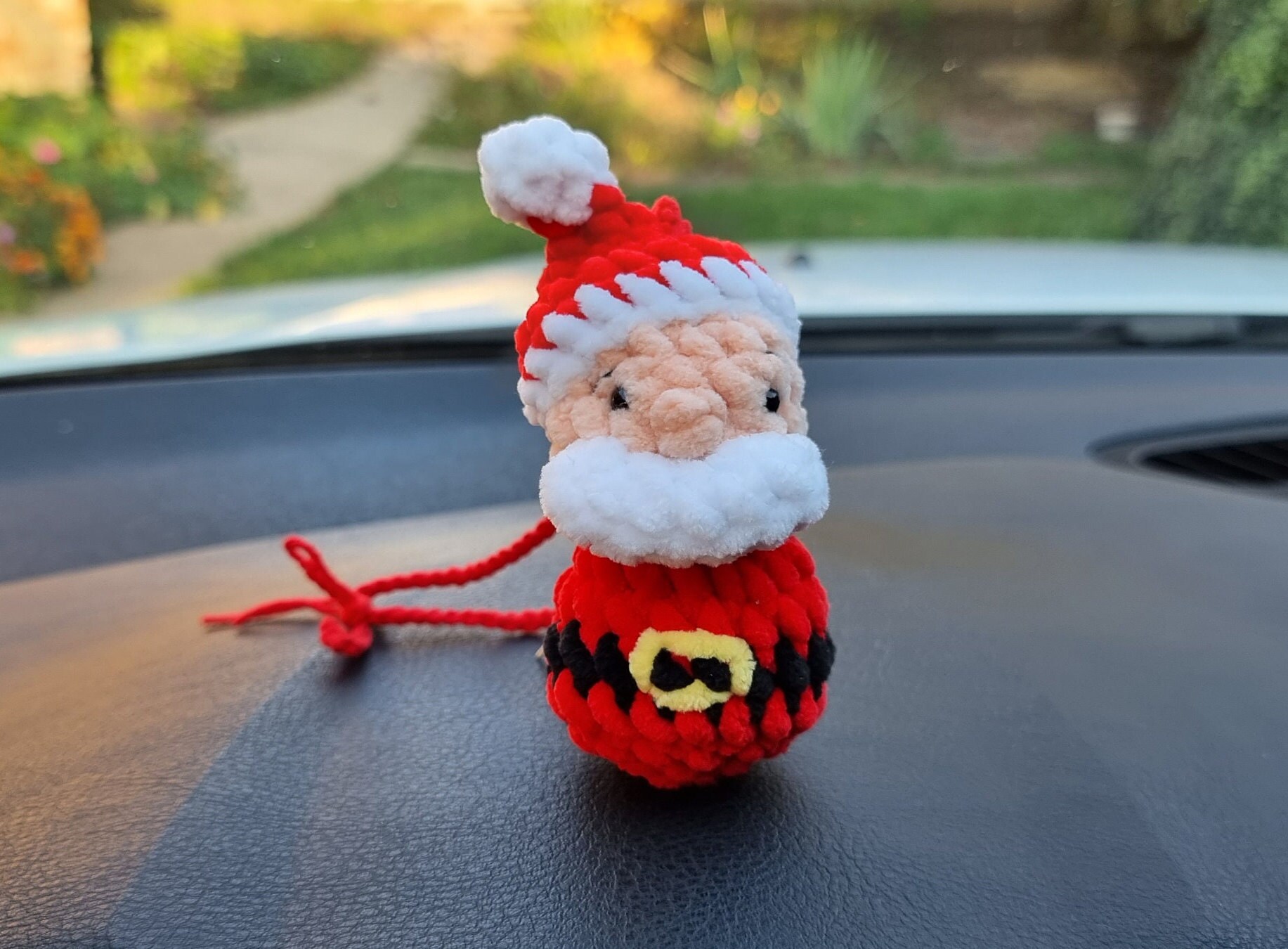 Christmas Car Decor Deer and Santa, Gingerbread, Elf, Snowman Car ...