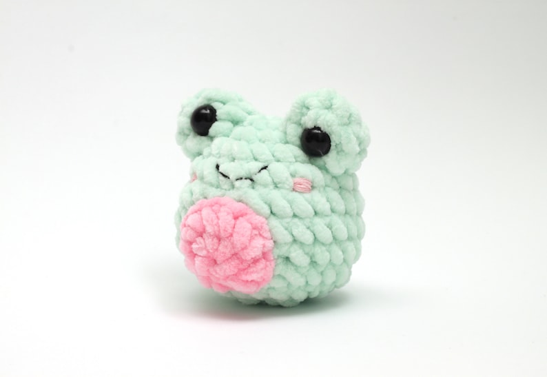 Kawaii Frog Plush Toy Small Frog Figurine Cute Desk - Etsy