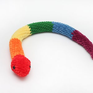 Pride Snake Plush LGBTQ Flag Small - Etsy