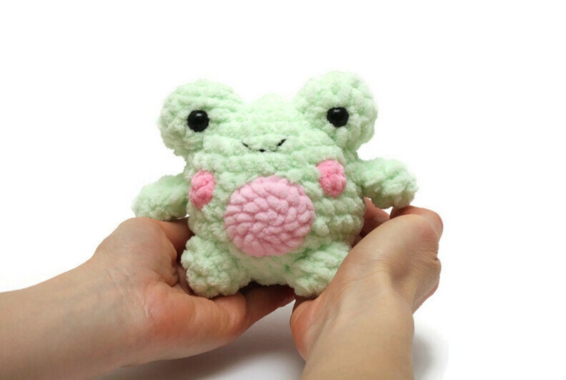 Cute Frog Plush Kawaii Frog Plushie Frog Baby Toy | Etsy