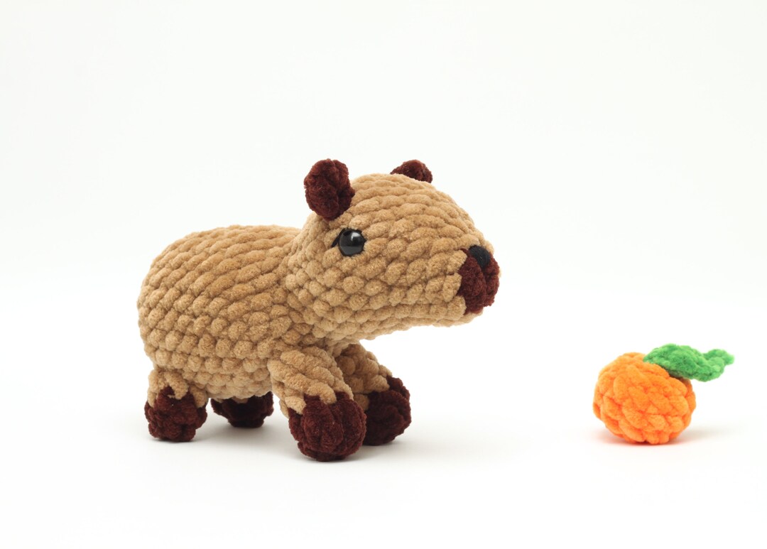 Cute Capybara Plush - Etsy
