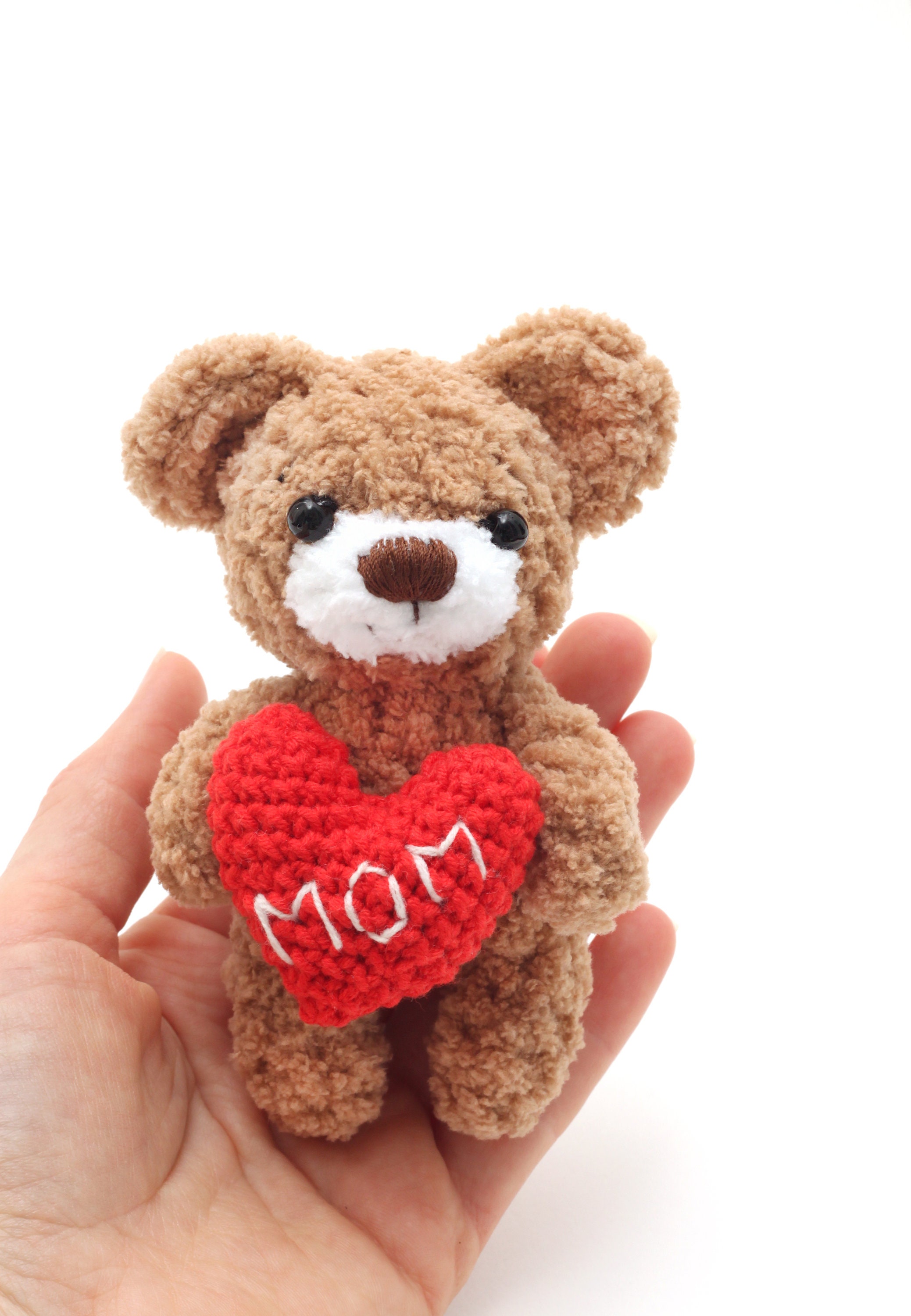 Small bear plush Mini teddy bear Long distance mothers day | Etsy