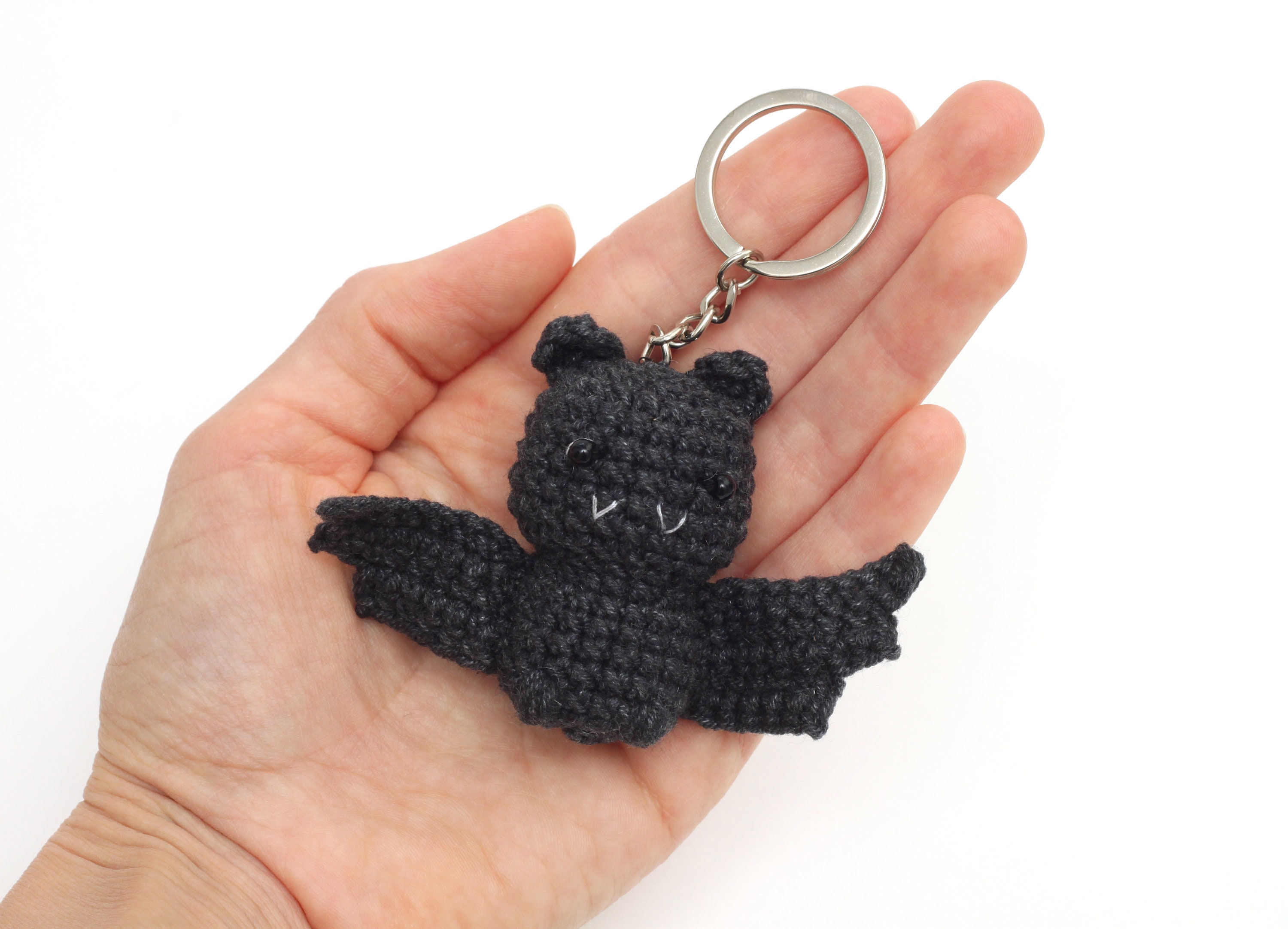 Halloween Bat Keychain Gift - Etsy