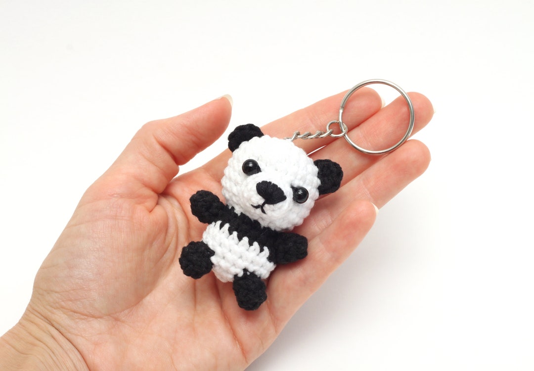 Panda Keychain - Etsy