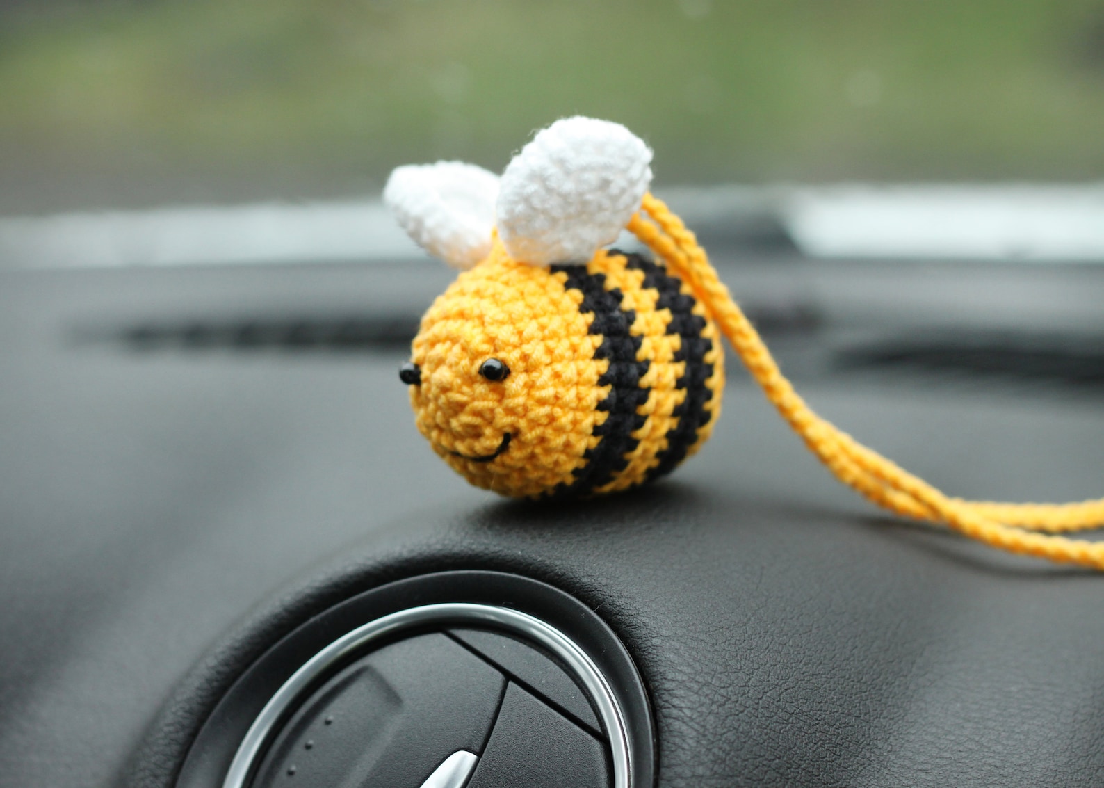 Bee Car Charm Car Accessories for Women Rear View Mirror - Etsy