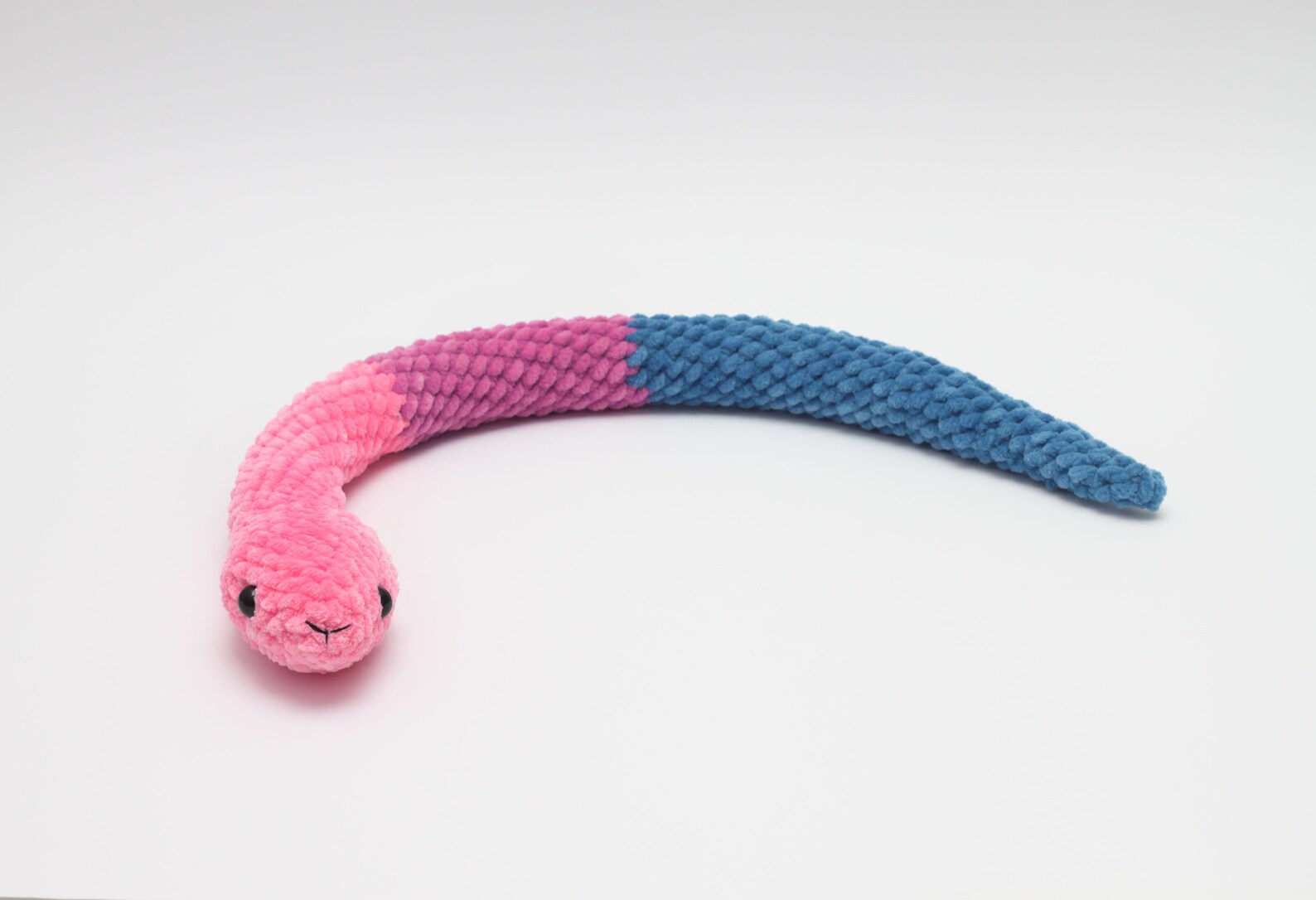 Bisexual Snake Plush LGBTQ+ Snake Plushie Bi Pride Flag - Etsy