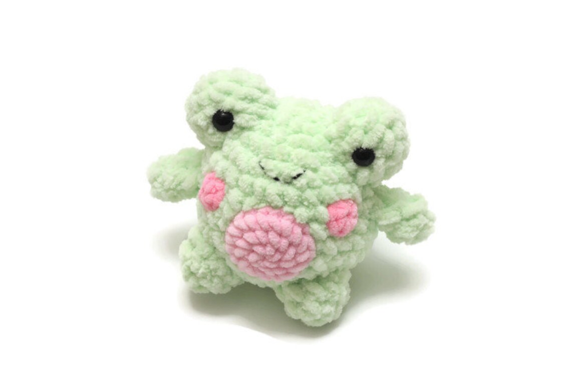Cute frog plush Kawaii frog plushie Frog baby toy | Etsy