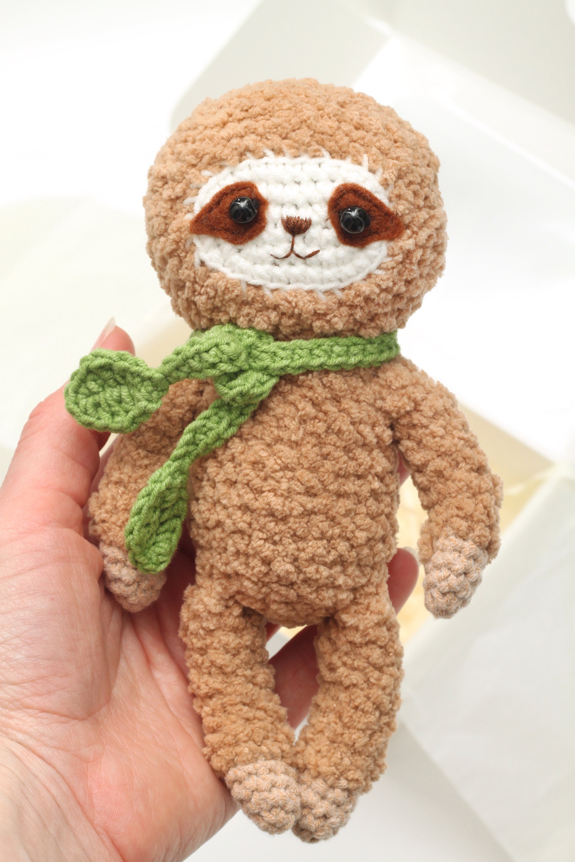 Crochet Sloth Toy - Etsy