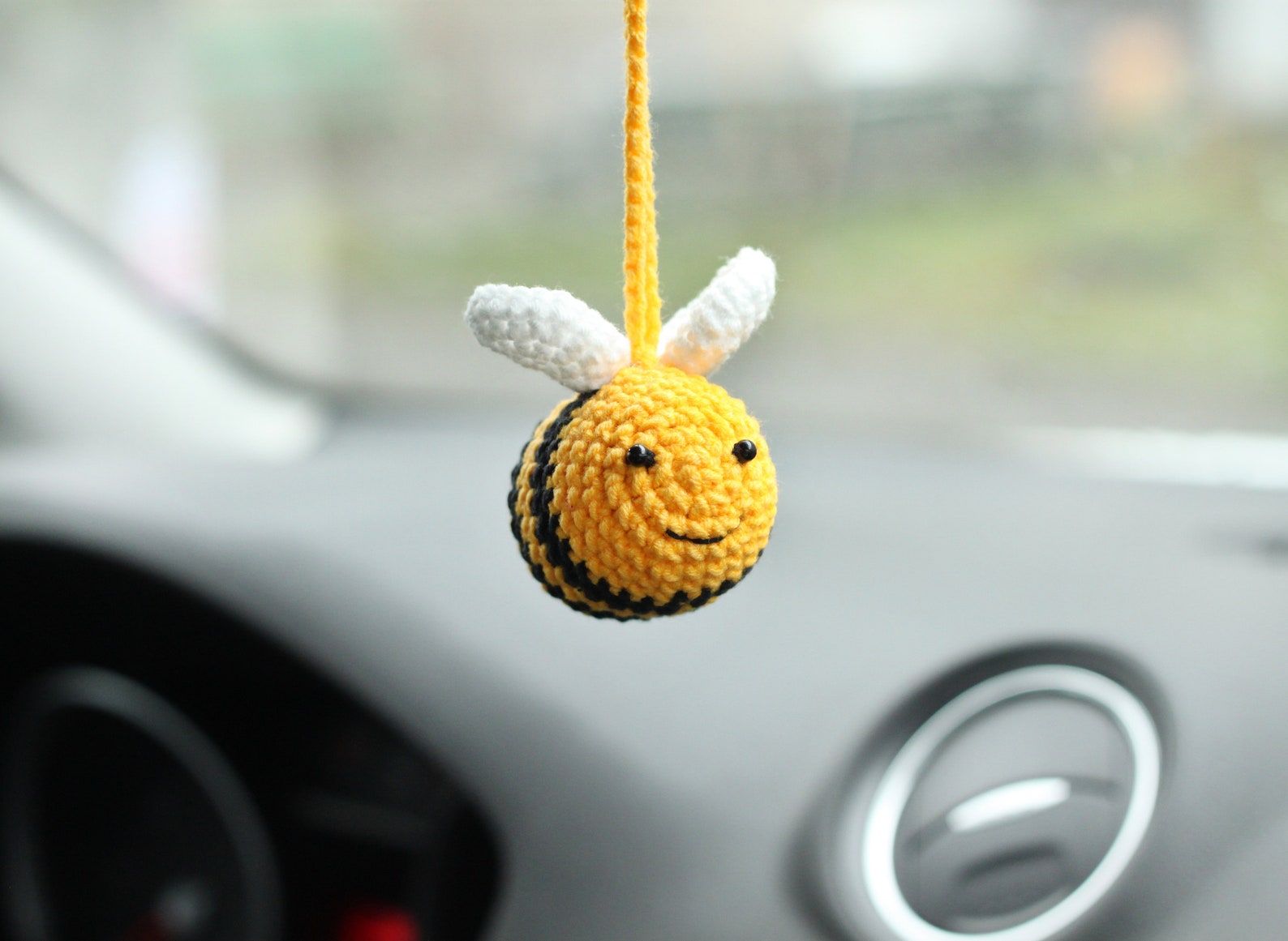 Bee Car Charm Car Accessories for Women Rear View Mirror - Etsy