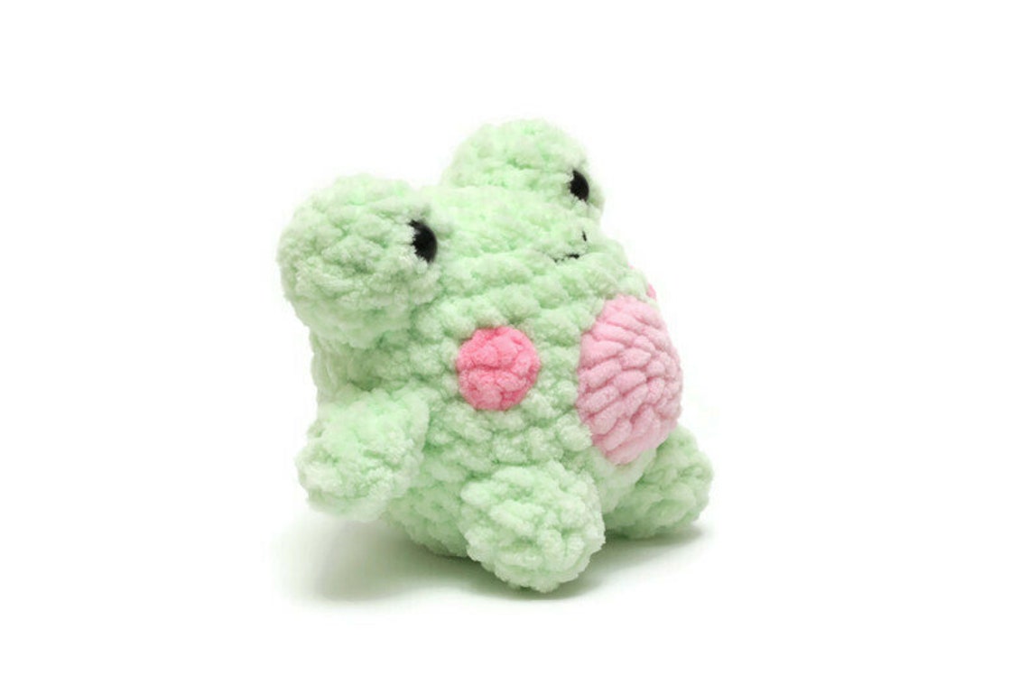 Cute frog plush Kawaii frog plushie Frog baby toy | Etsy