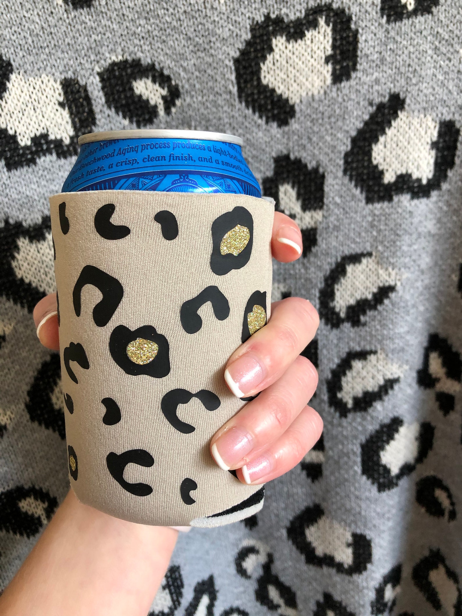 Animal Print Can Coolers // Cheetah Can Cooler // Zebra Can Cooler ...