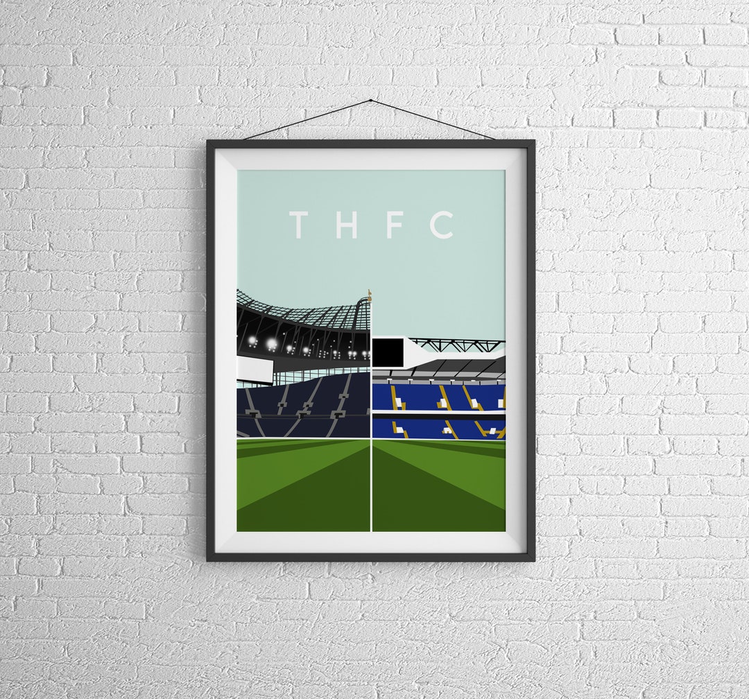 Tottenham Stadium A3 Glossy Poster - White Hart Lane - Etsy