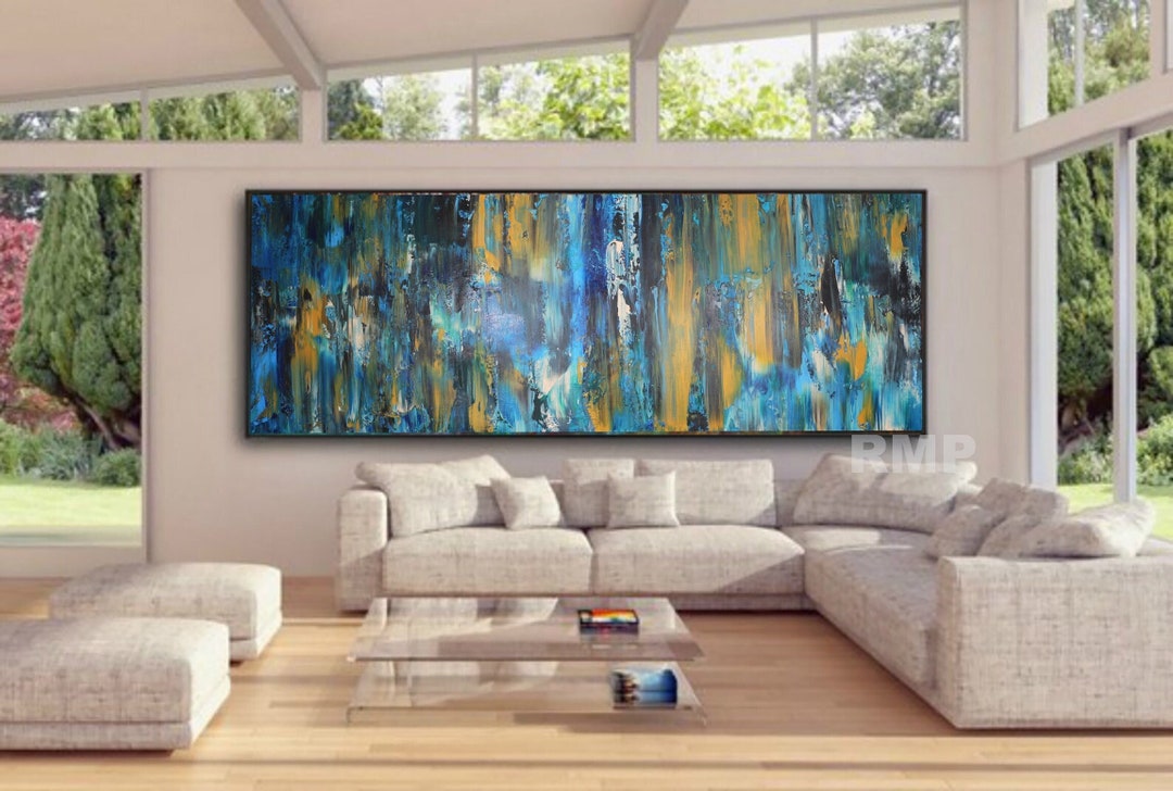 Abstract Original Extra Large Painting-oversized Painting, Modern ...