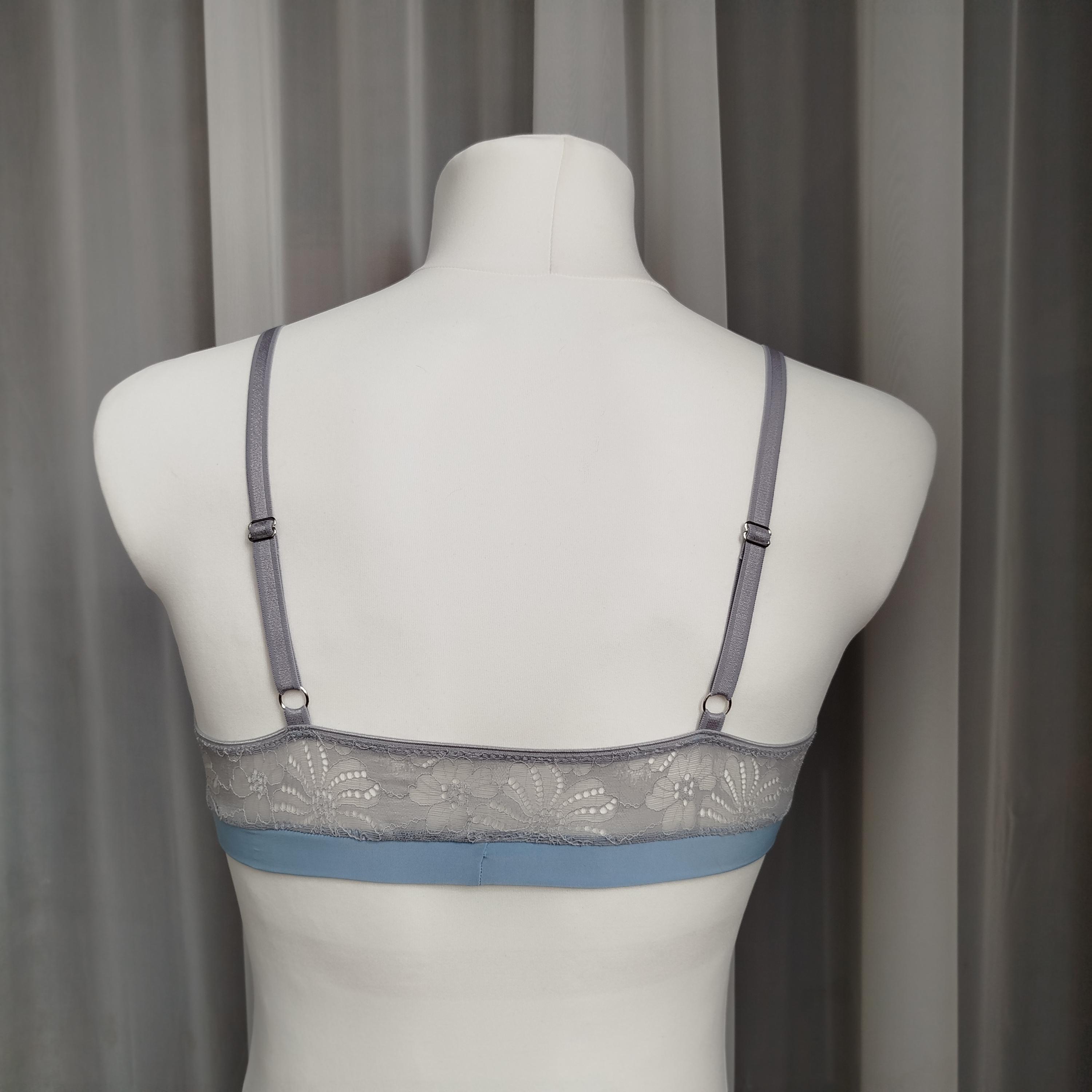 Men S Dutch Sky Lace Soft Cup Bra Crossdresser Bralette Sissy Every