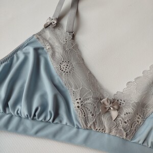 Men S Dutch Sky Lace Soft Cup Bra Crossdresser Bralette Sissy Every