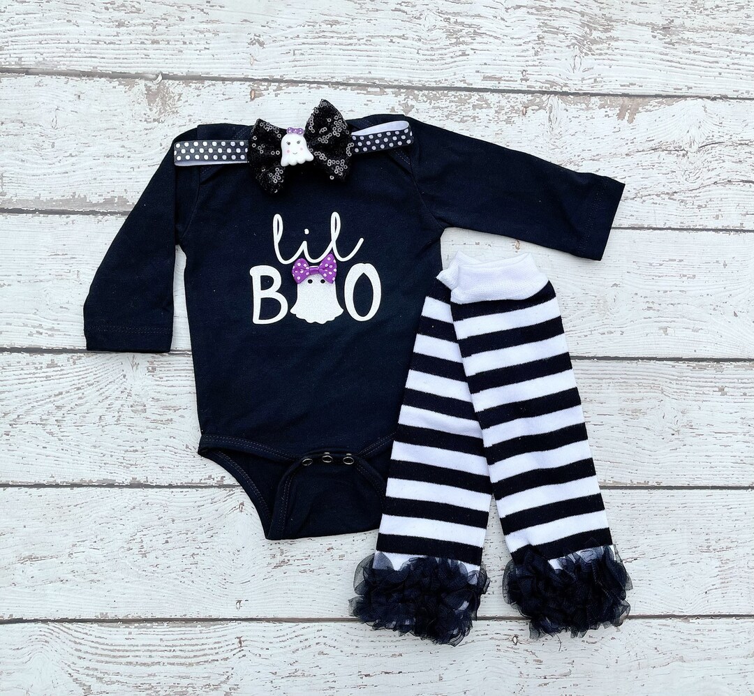 Little Boo-first Halloween/birth Announcement/newborn Halloween/baby ...