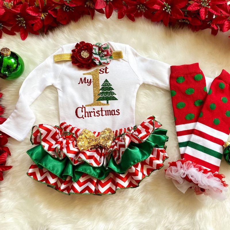Newborn Christmas Outfit - Etsy