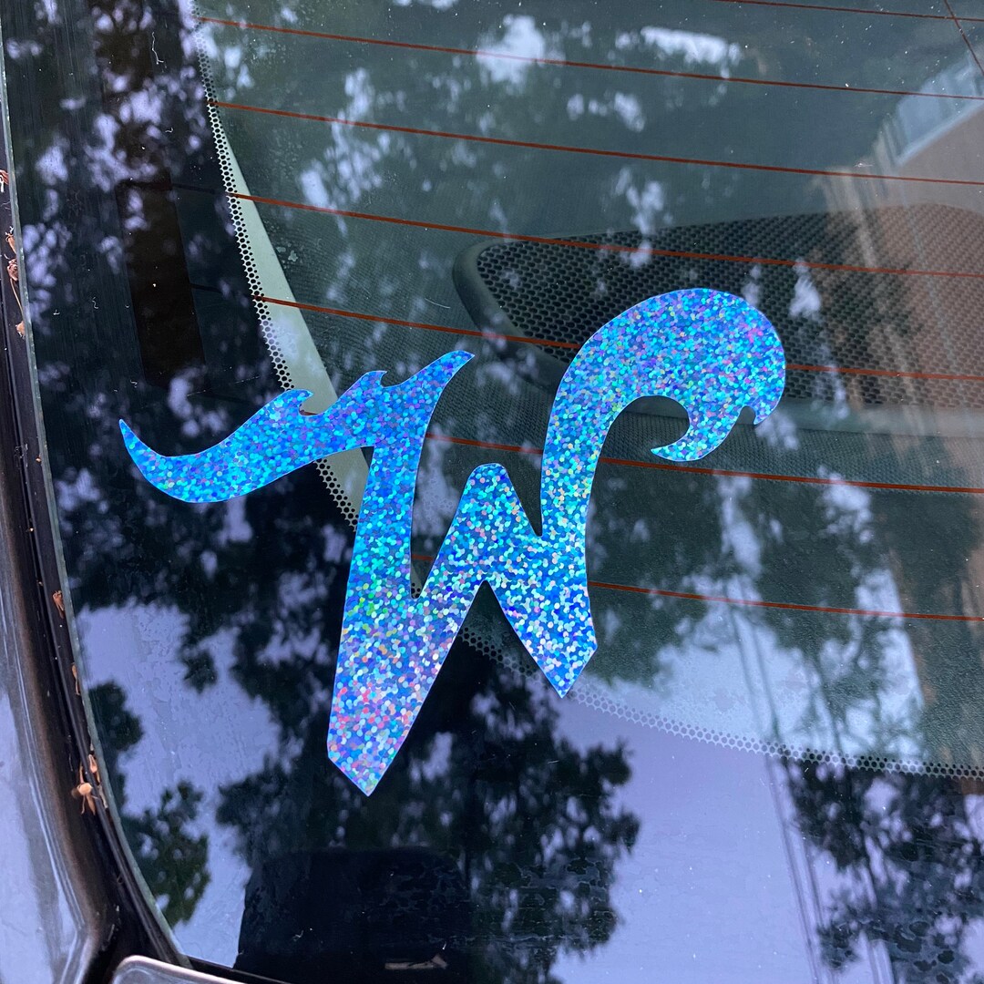 Wildwood "w" Vinyl Car Decal - Etsy