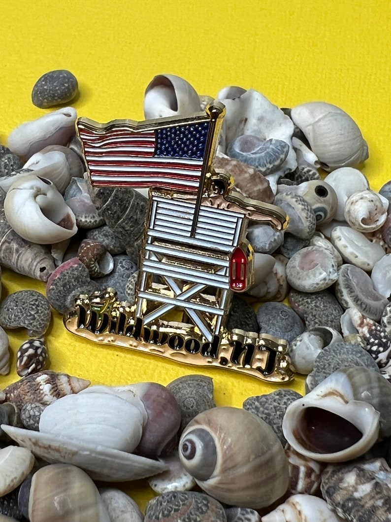 Wildwood Lifeguard Stand Pin - Etsy
