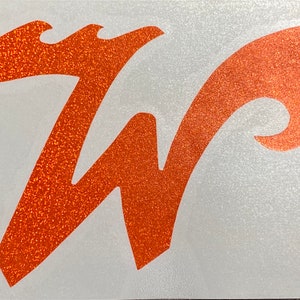 Wildwood "w" Vinyl Car Decal - Etsy