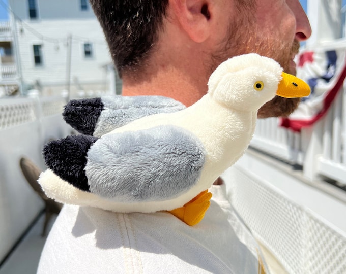 Sammi the Seagull - Shoulder Plush - Etsy