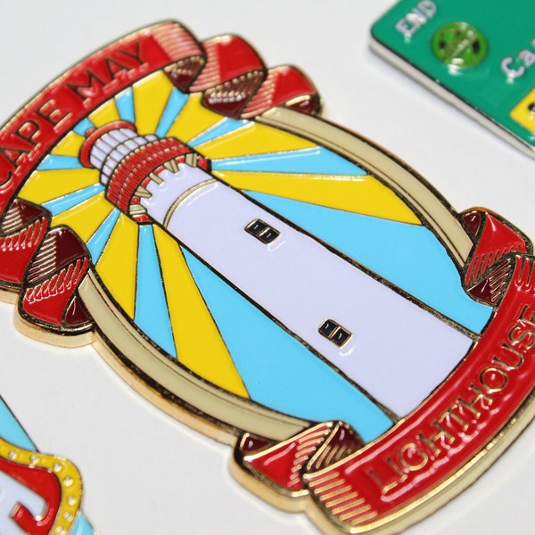Lighthouse Pin - Etsy