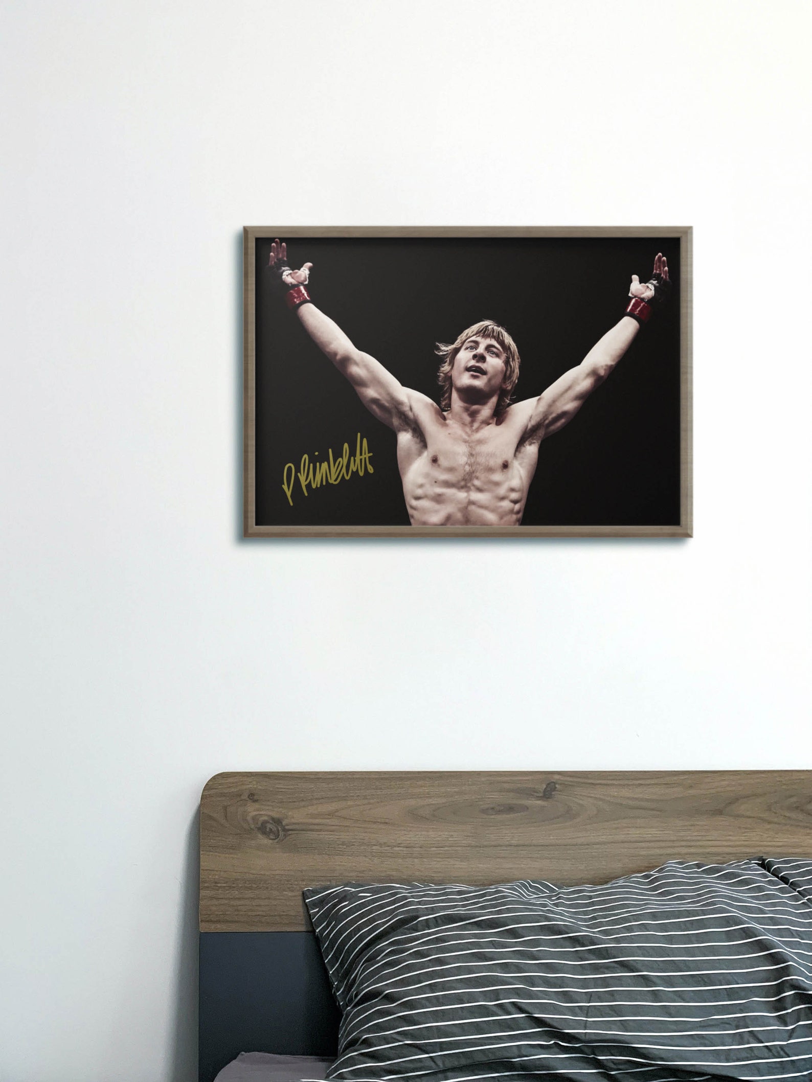 Paddy Pimblett "the Baddy" Photo Print Poster - Pre Signed - Etsy