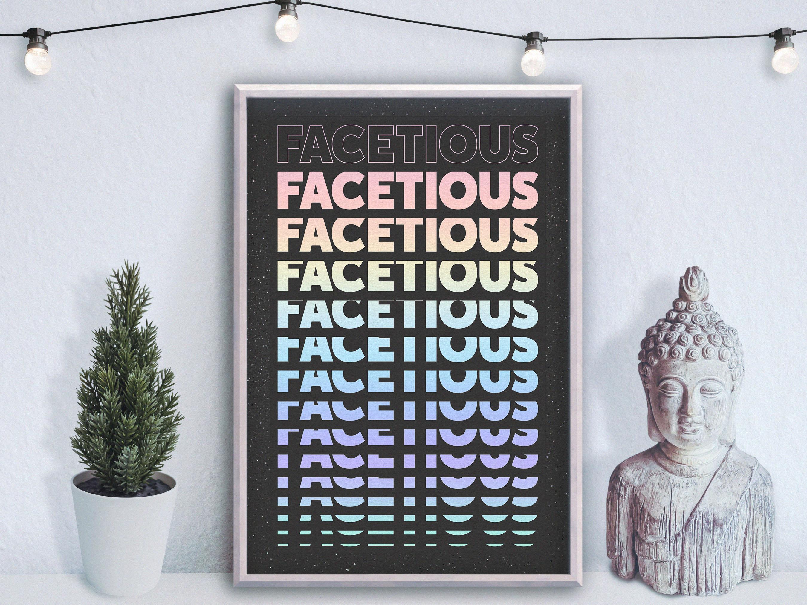 Facetious