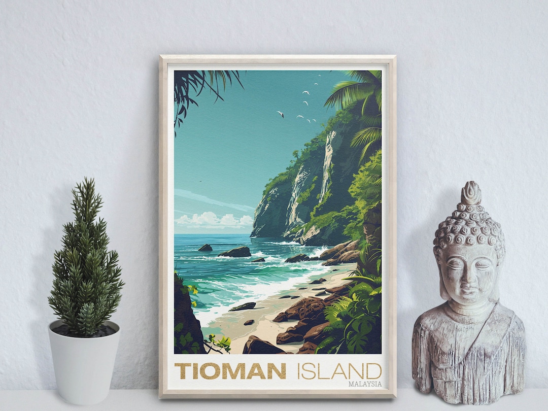 Tioman Island - Photo Print Poster - Malaysia - Travel Art Print - Etsy