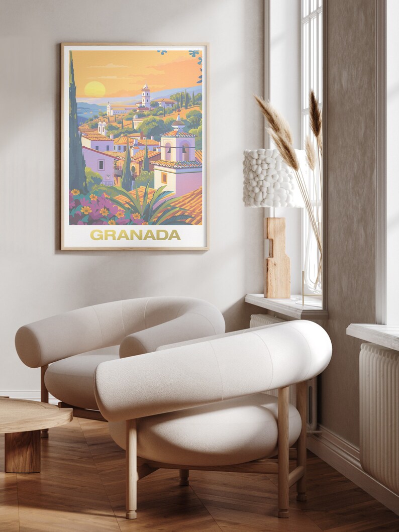 Granada - Photo Print Poster - Spain - Travel Art Print - Etsy