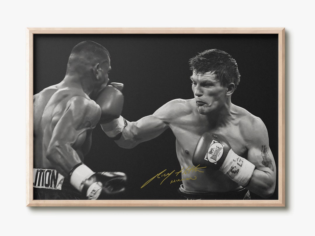 Ricky Hatton Photo Print Poster - Pre Signed - the Hitman - Etsy