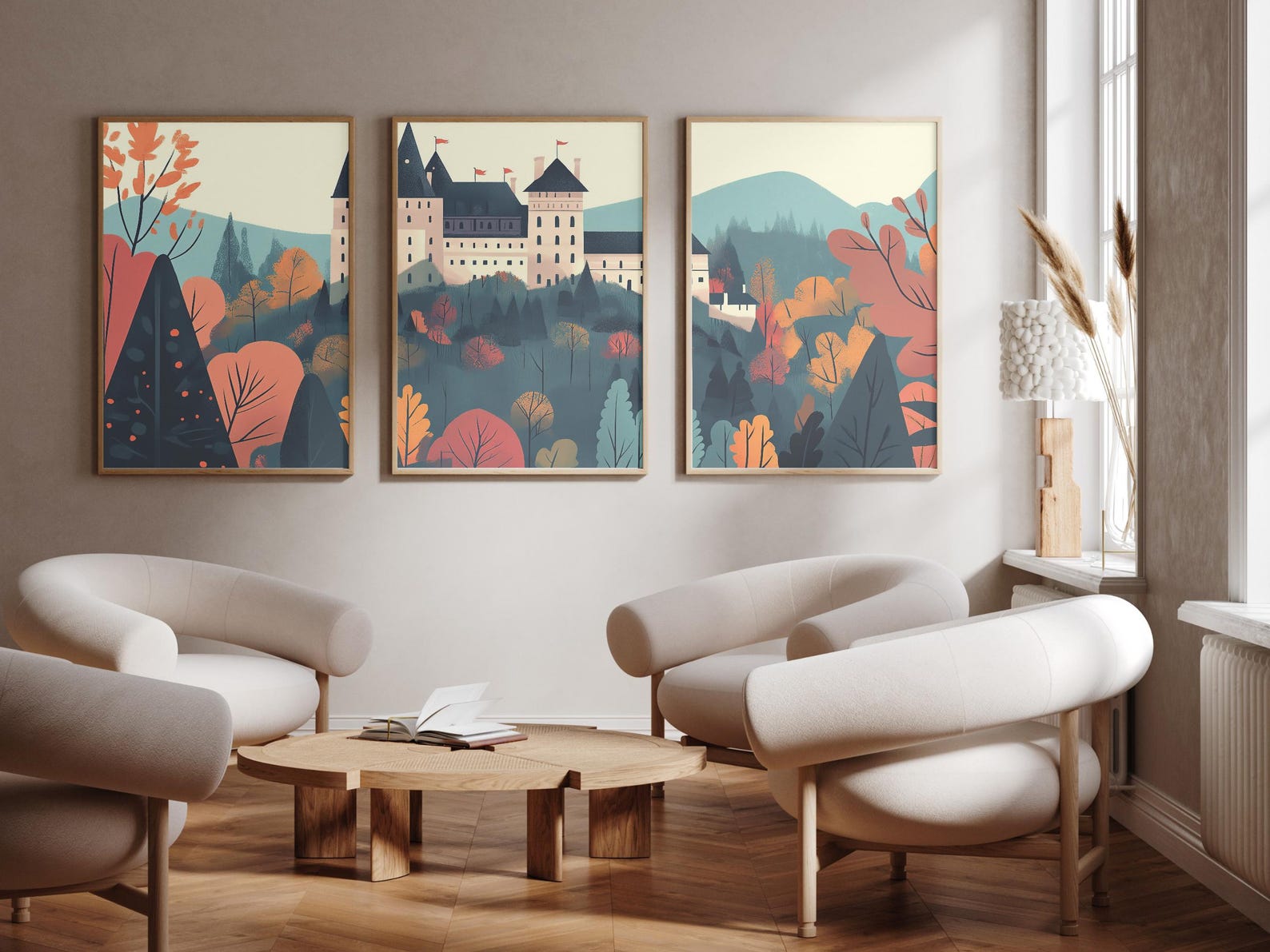 Orava Castle – Oravský Podzámok | Slovakia - Set of 3 - Photo Print ...