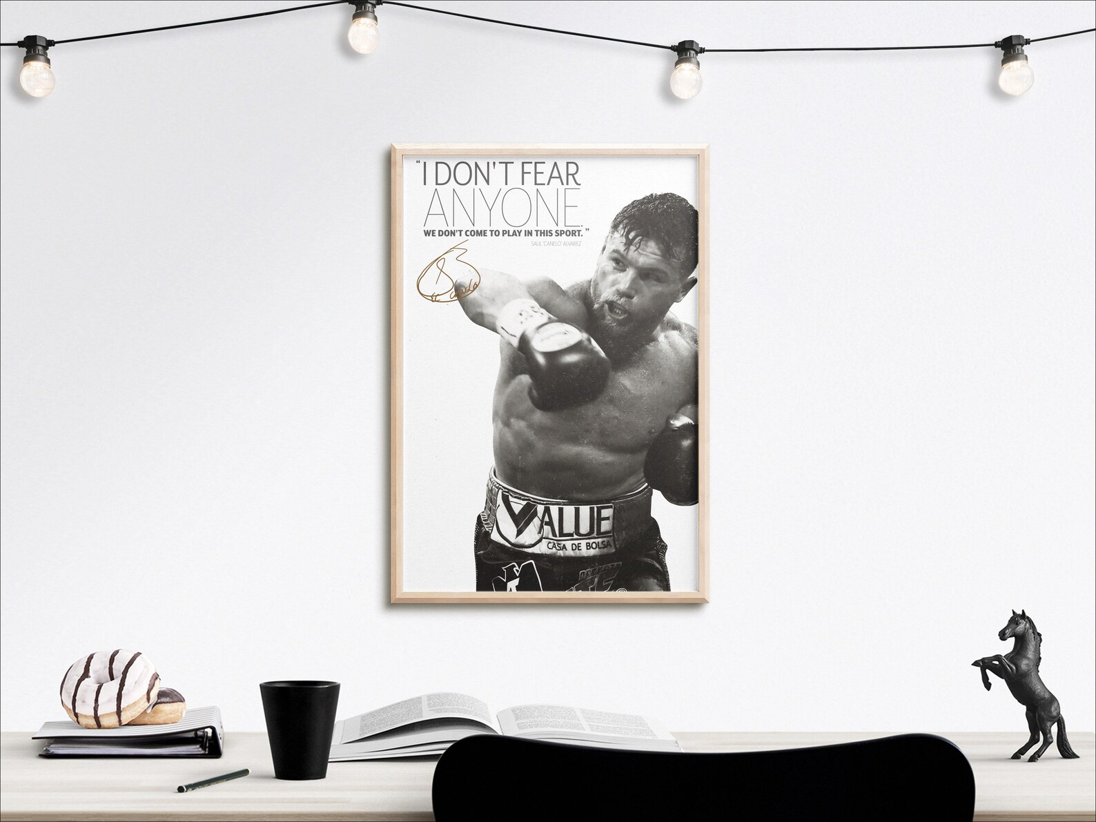 Saul Canelo Alvarez Quote Photo Print Poster Pre Signed - Etsy