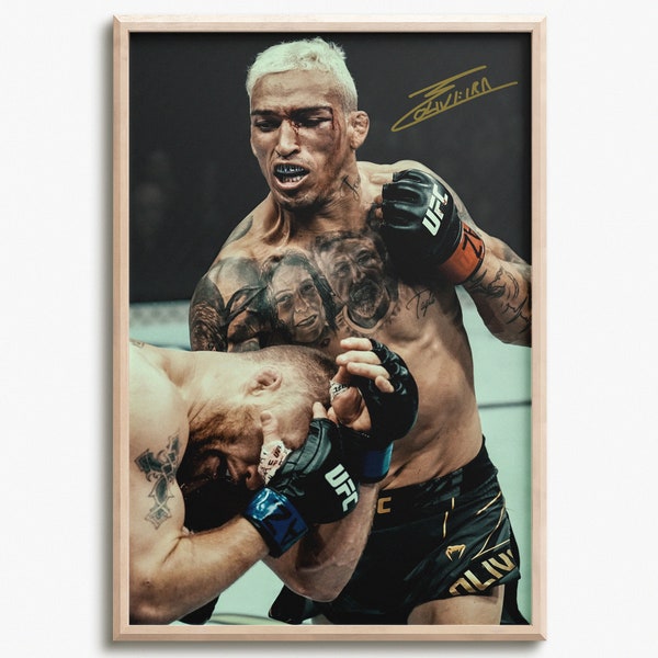 Charles Oliveira Poster - Etsy