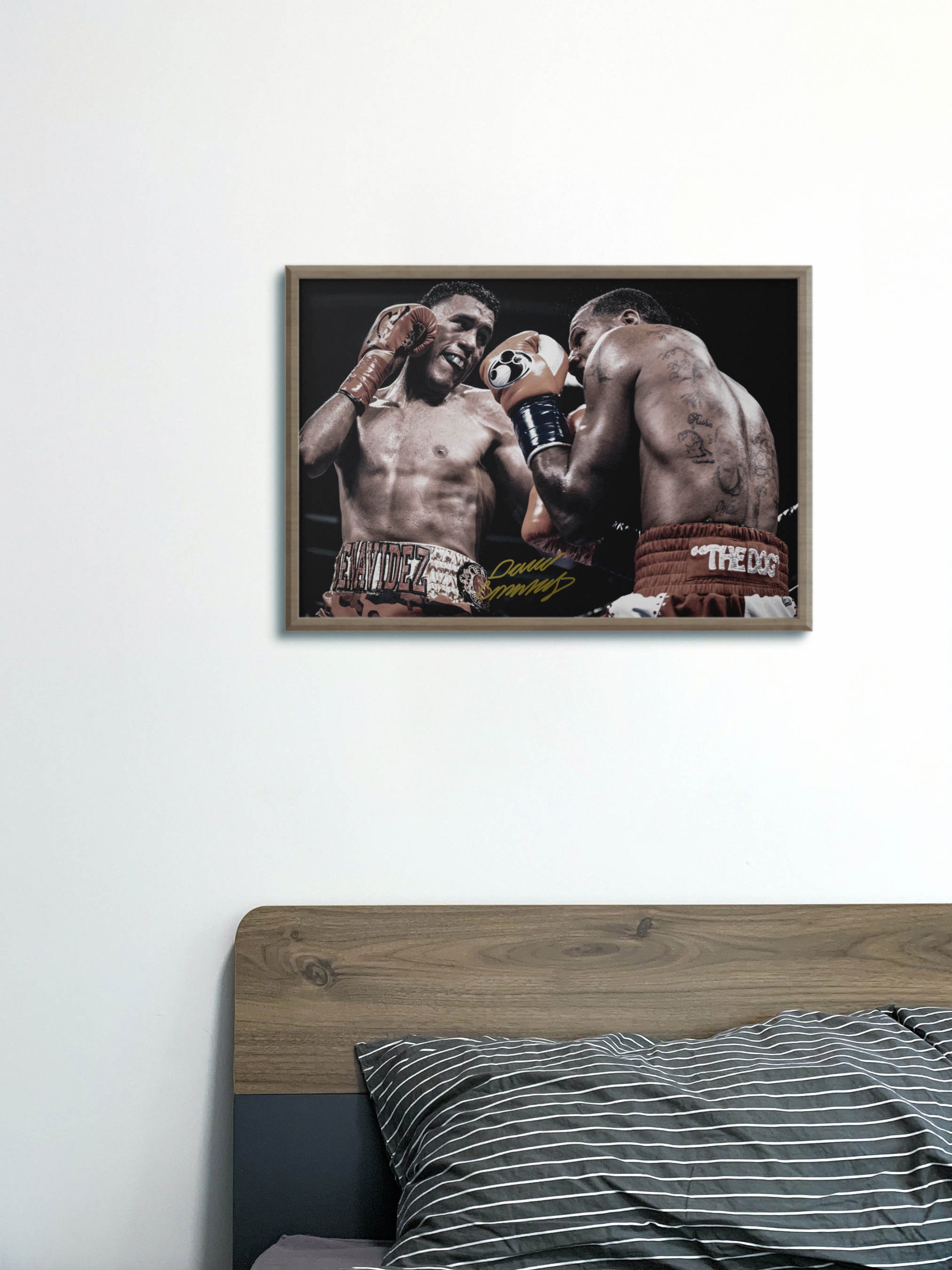 David Benavidez "el Bandera Roja" Photo Print Poster - Pre Signed - Etsy