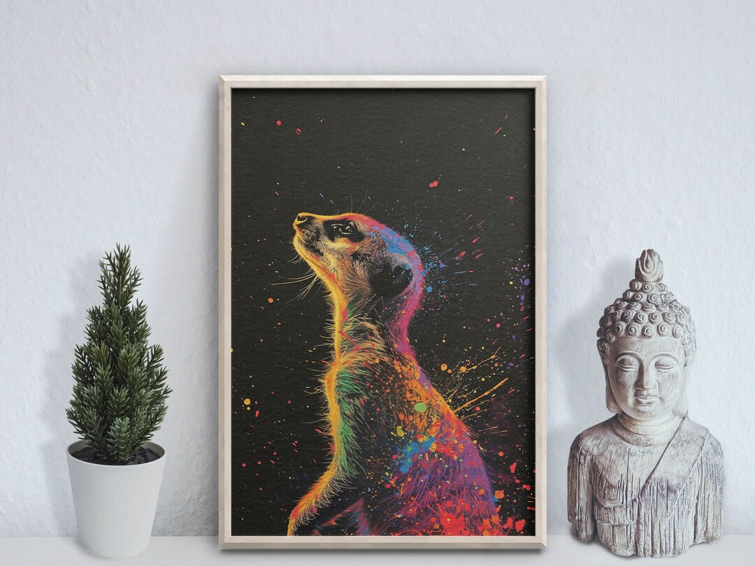 Meerkat - Photo Print Poster - Wall Art - Etsy