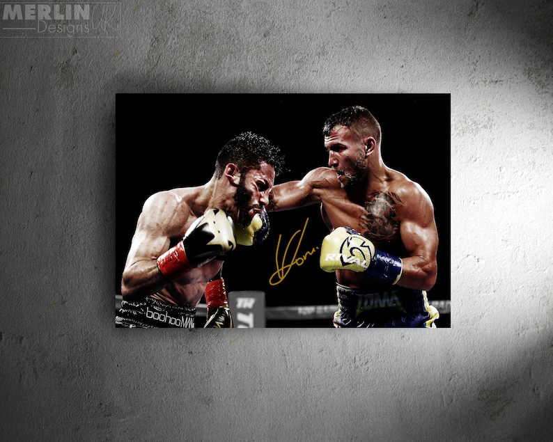 Vasyl Lomachenko Photo Print Poster - Pre Signed - Etsy