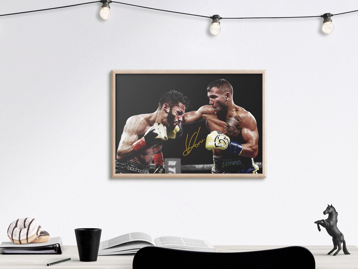 Vasyl Lomachenko Photo Print Poster - Pre Signed - Etsy
