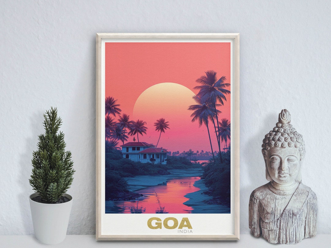 Goa - Photo Print Poster - India - Travel Art Print - Etsy