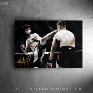Zabit Magomedsharipov Photo Print Poster Pre Signed 12 X 8 | Etsy