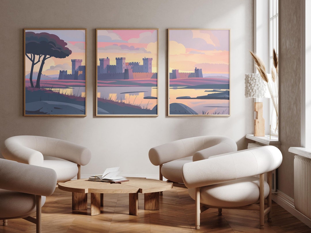 King John's Castle, Limerick | Ireland - Set of 3 - Photo Print Posters ...