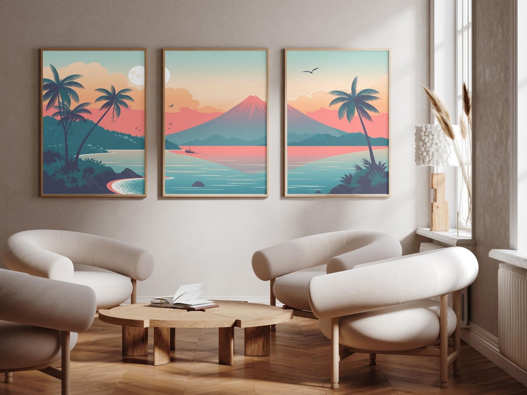 Sulawesi - Set of 3 - Photo Print Posters - Travel Art Print - Set of ...