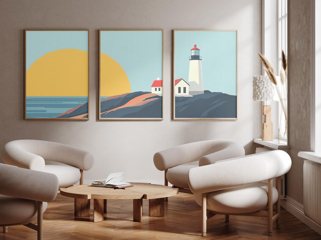 Lindesnes Lighthouse – Lindesnes – Agder | Norway - Set of 3 - Photo Print Posters - Travel Art ...