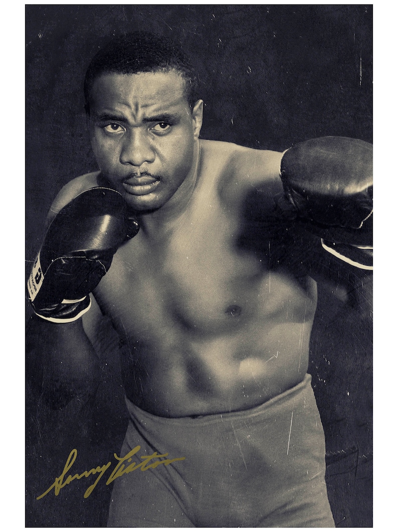 Sonny Liston Photo Print Poster Pre Signed - Etsy