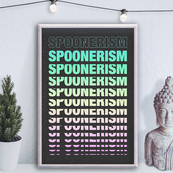 Spoonerism - Etsy