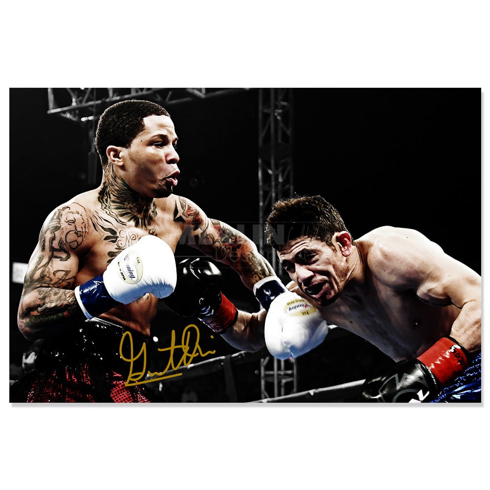 Gervonta Davis 'Tank' photo print poster Pre Signed | Etsy